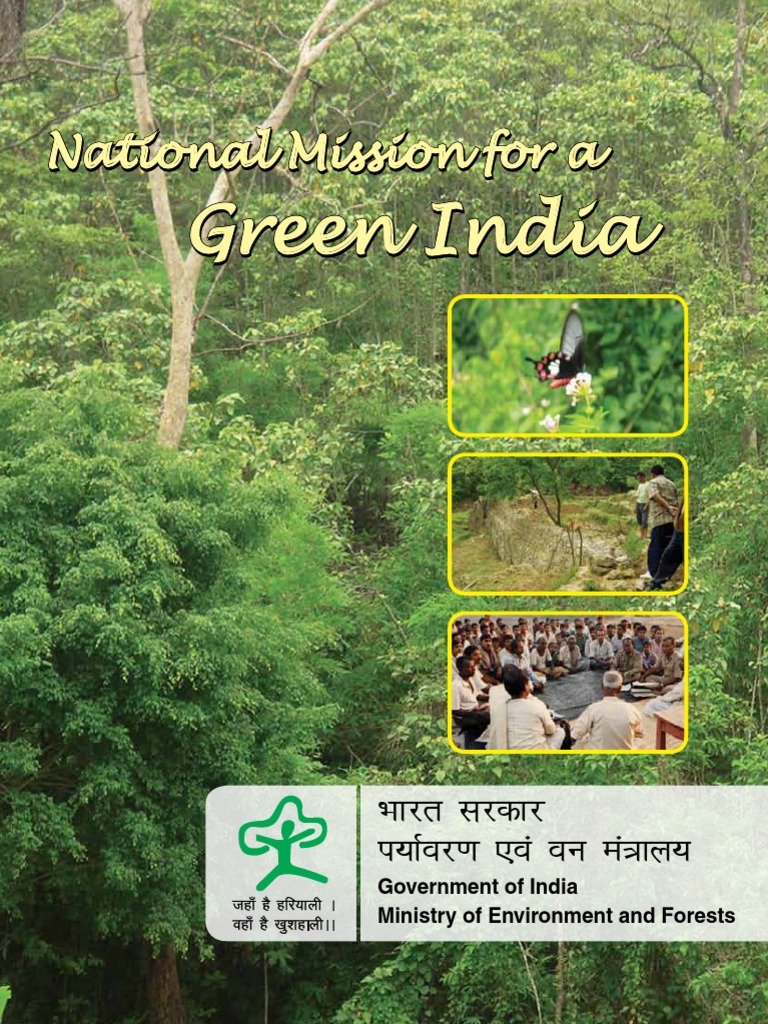Green India Mission | PDF