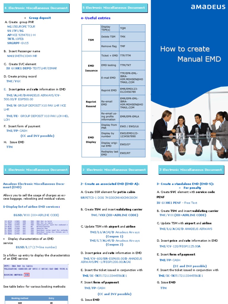 EMD Quickcard | PDF | Airlines | Aviation