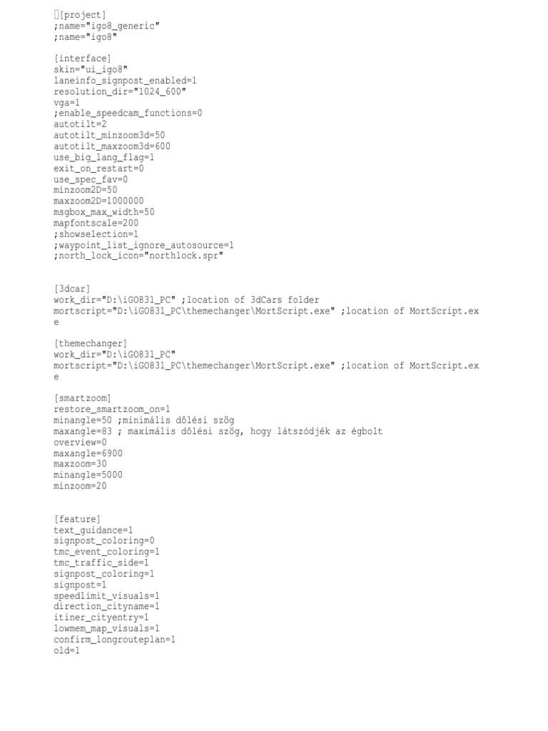 Igo8 Sys - PC | PDF | Geographical Technology | Global Positioning System