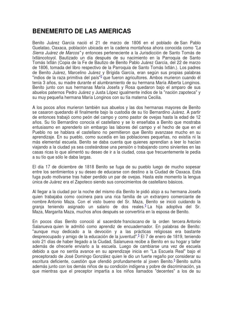 Benemerito De Las Americas Pdf