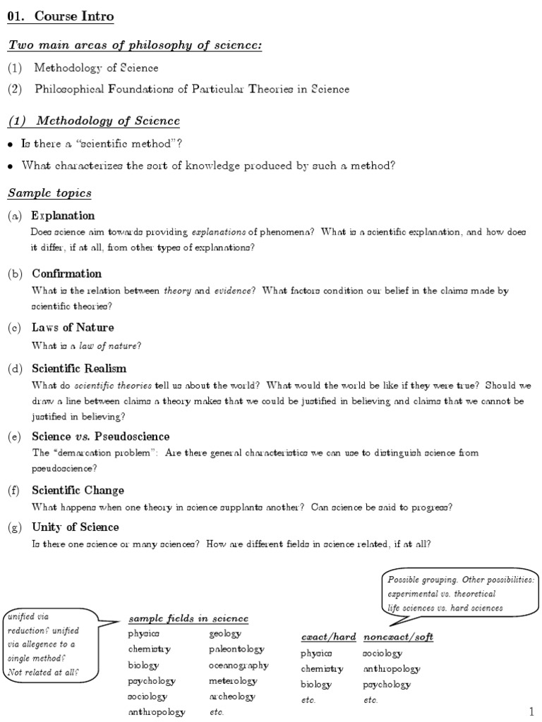 (Bain) Notes On Philosophy o Science | PDF | Validity | Argument