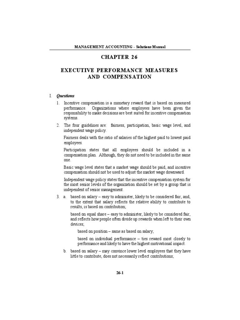 Chapter 26 Answer Pdf Salary Option Finance