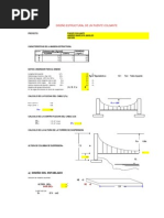 Diseño Estructural de Un Puente Colgante Peatonal | PDF | Fricción | Ingeniería mecánica