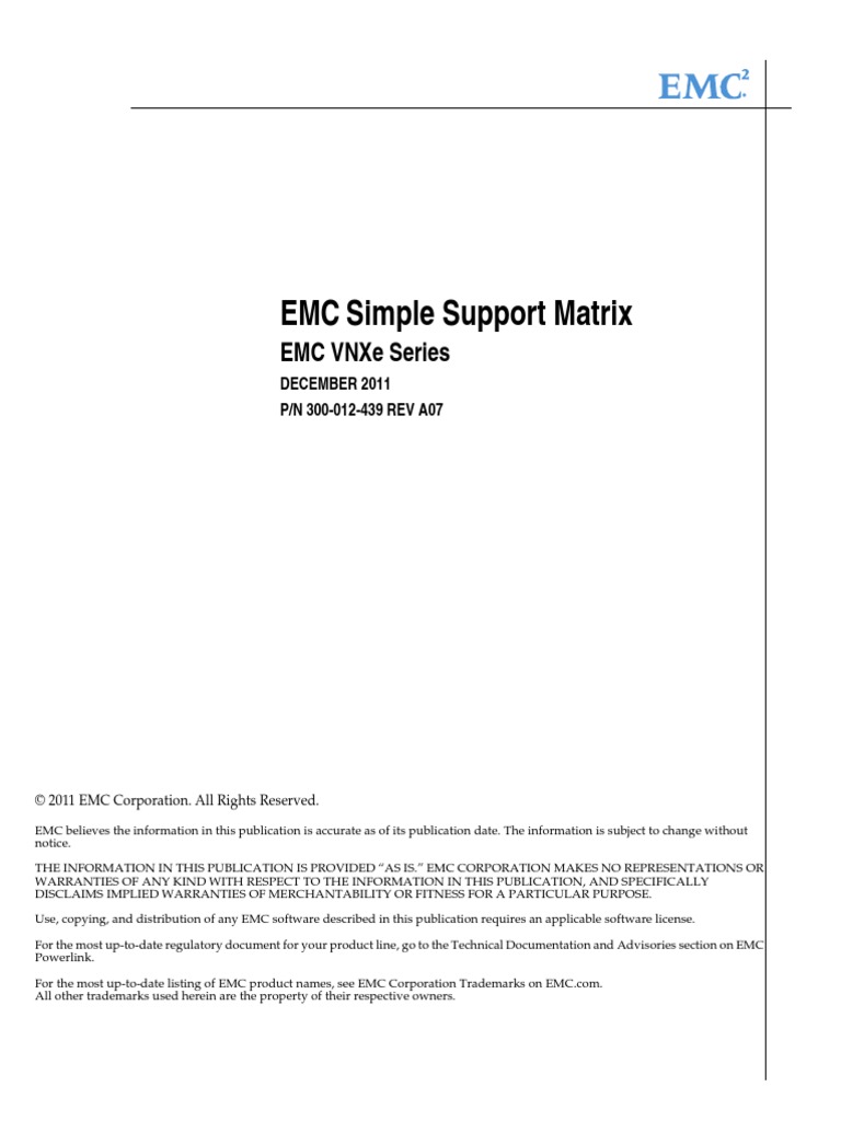 Support Matrix | PDF | System Software | Computing