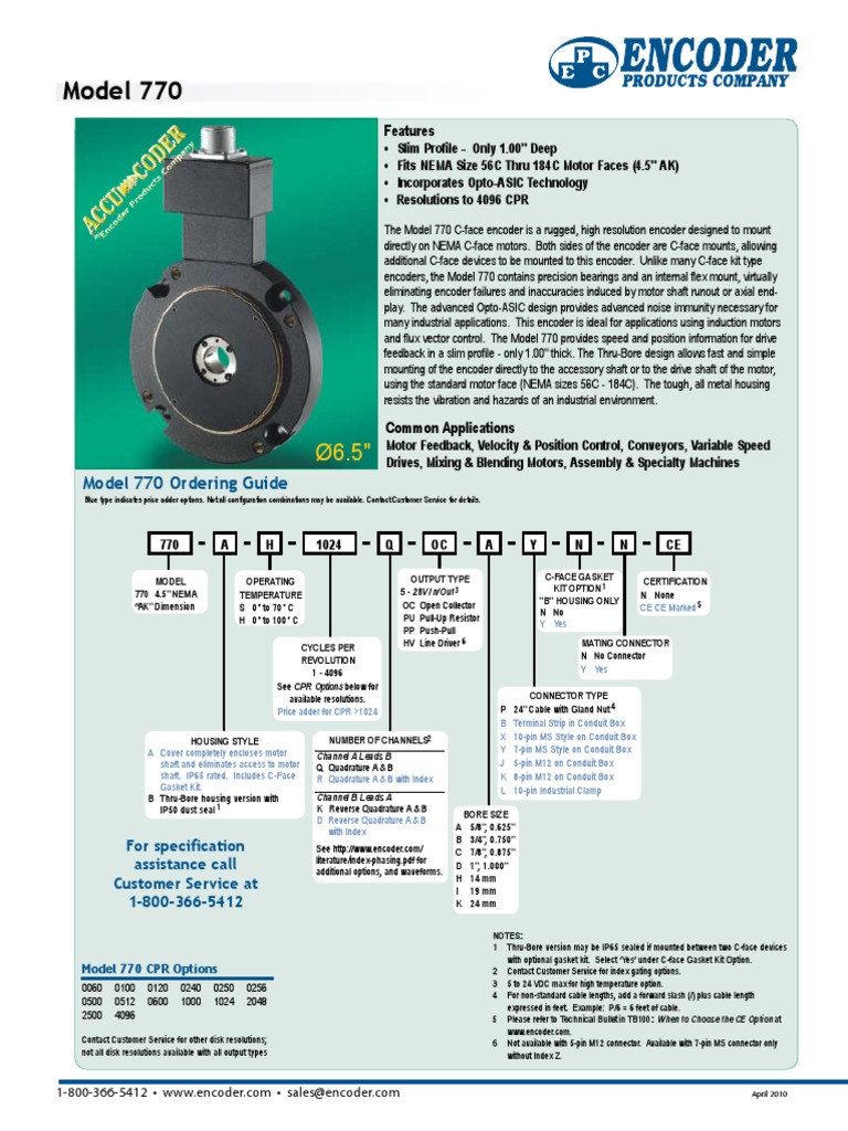 Model 770 Ordering Guide | PDF | Electrical Connector | Electronic ...