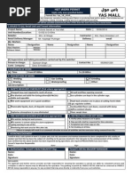 General Work Permit Format | PDF