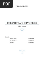 Fire Safety Manual and Training Guide | PDF | Fire Safety | Firefighting