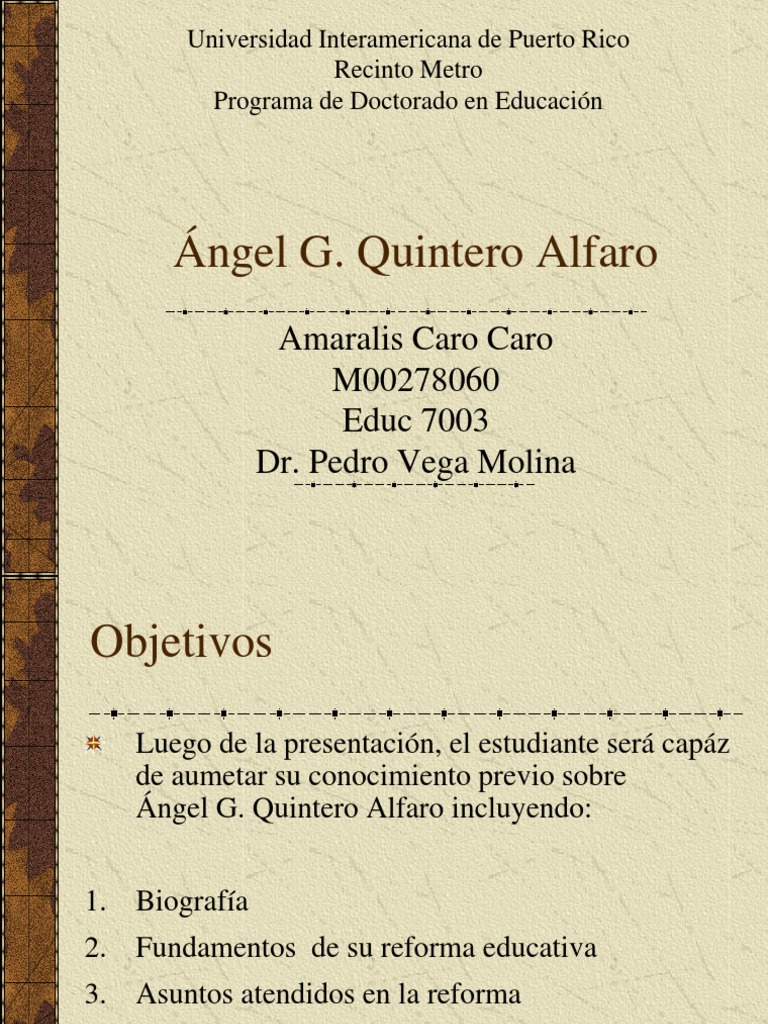 Angel Quintero | PDF | Puerto Rico | Cognición