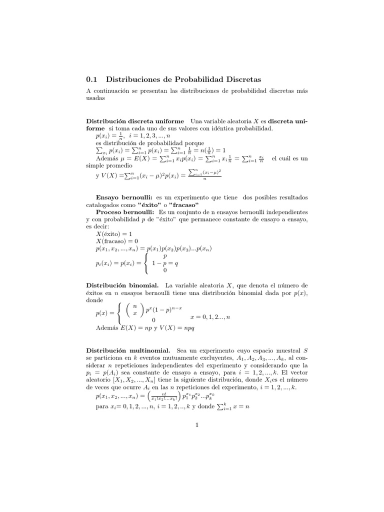 Notas Proba | PDF | Distribución de veneno | Enseñanza de matemática