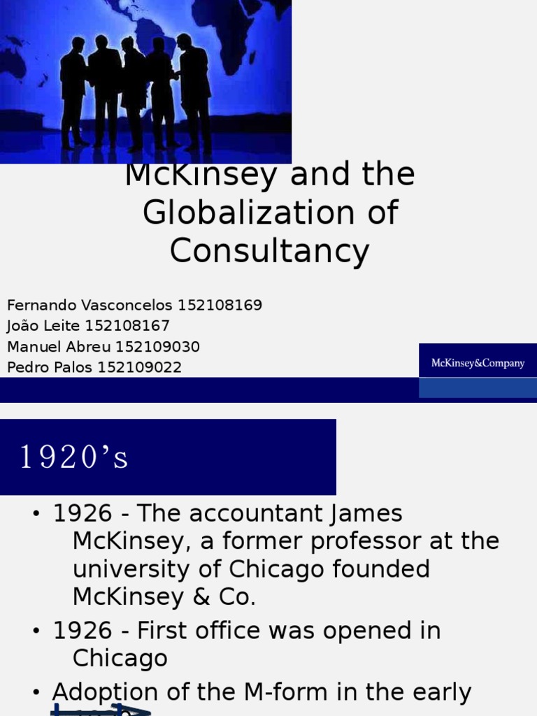 McKinsey Presentation2 | Download Free PDF | Mc Kinsey & Company | Business