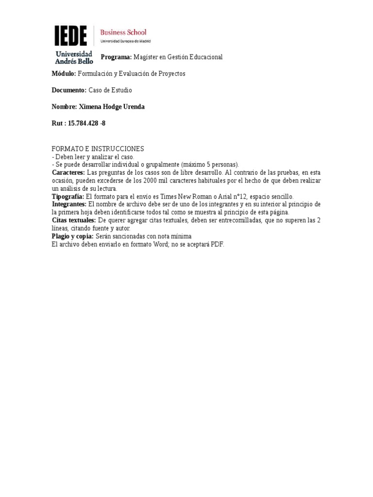 Preguntas Caso Atek PC Project Management Office | PDF | Ciencia ...