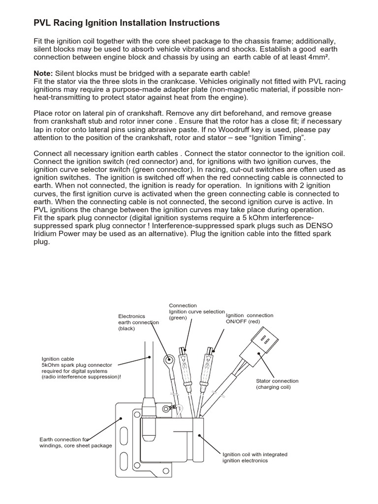 PVL Quick Reference PDF | PDF | Ignition System | Electrical Connector