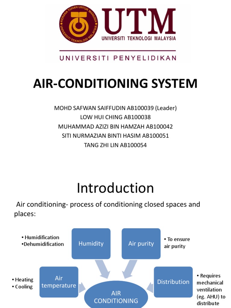 Air Conditioning System | PDF | Air Conditioning | Hvac