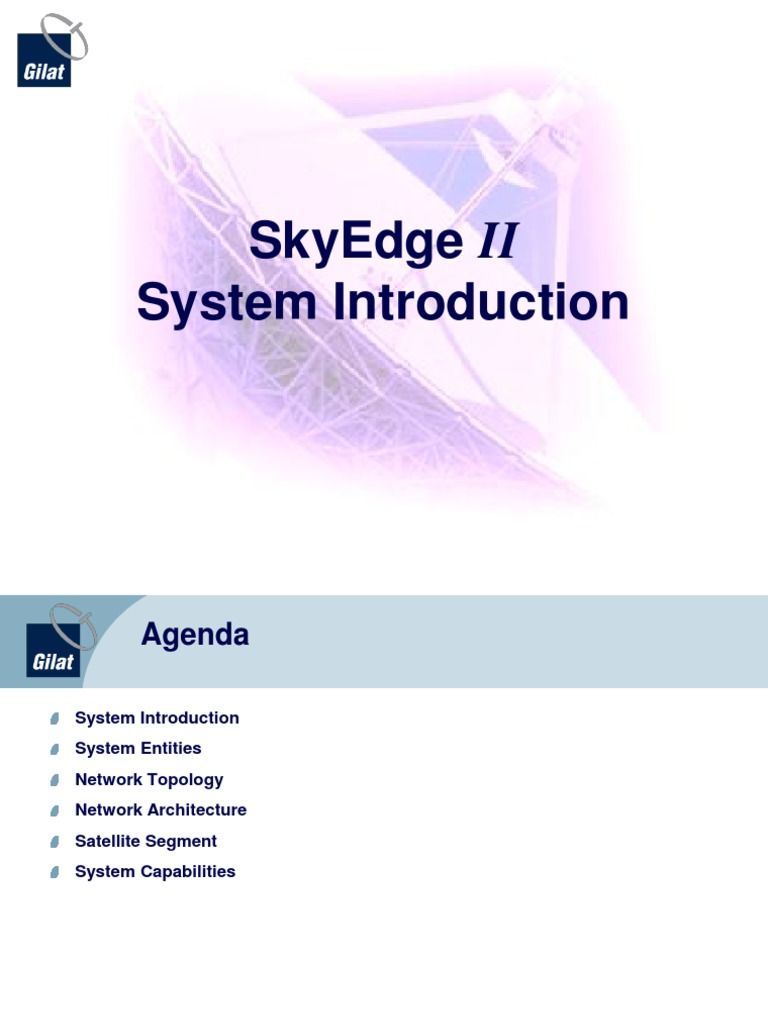 02 SkyEdge II System Introduction v6.1 | PDF | Very Small Aperture ...