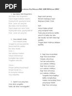 Lirik Lagu Rohani "Tak Satupun" | PDF