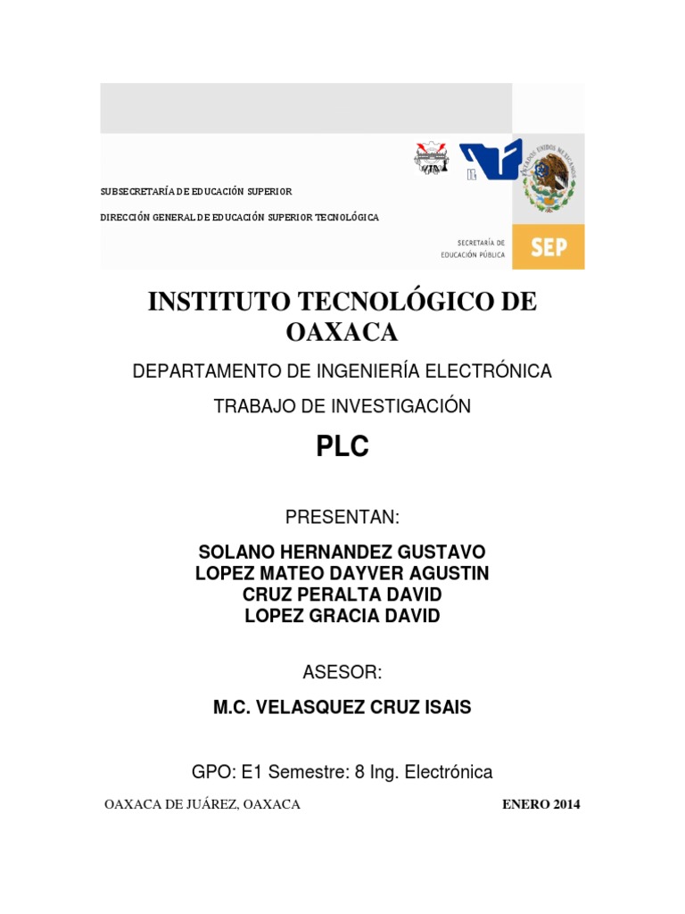 Reporte PLC | PDF