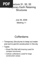 Design of Sheet Pile Cellular Structures, Cofferdams & Retaining ...