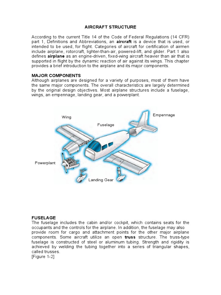 Aircraft Structure | PDF | Fuselage | Airplane