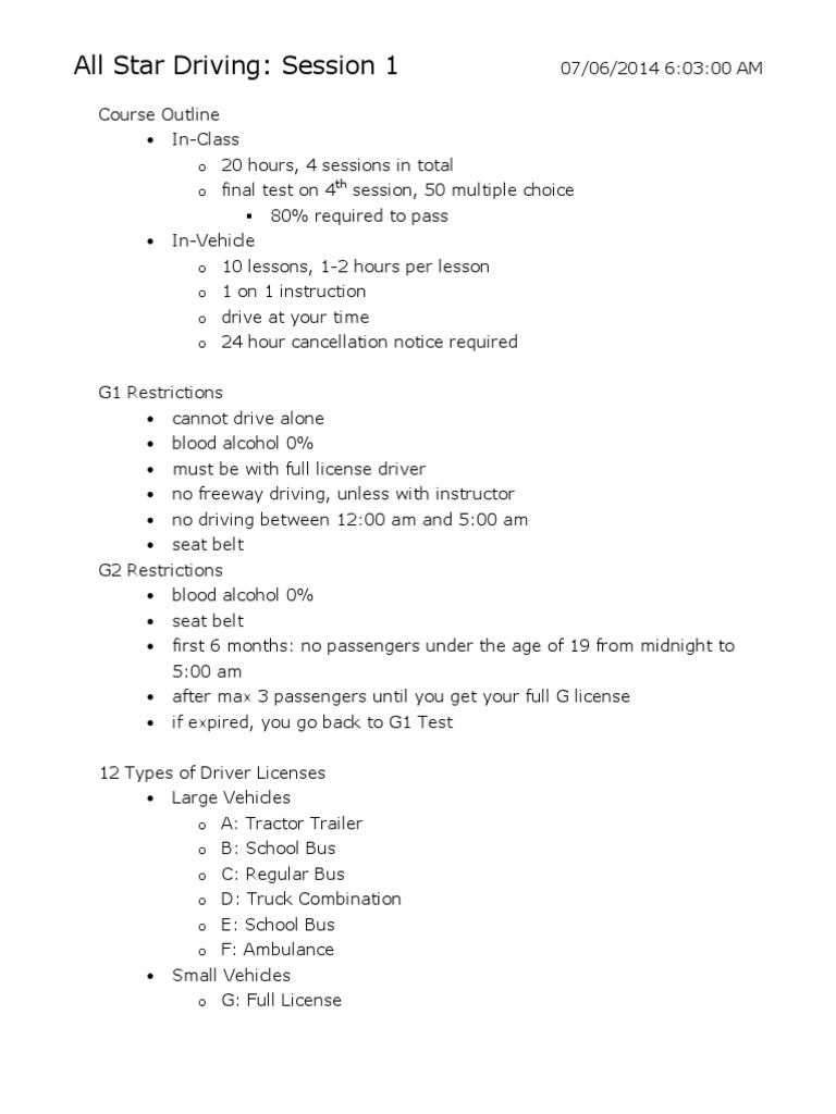 All Star Driving | PDF | Vehicle Insurance | Traffic