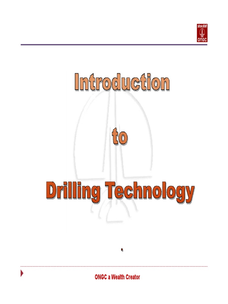 Introduction To Drilling Technology | PDF | Casing (Borehole ...