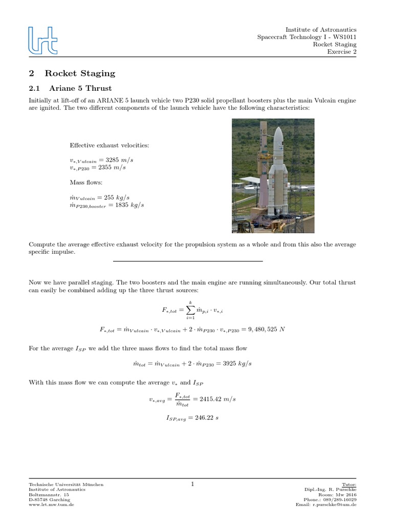 e02 Rocket Staging | Multistage Rocket | Rocket