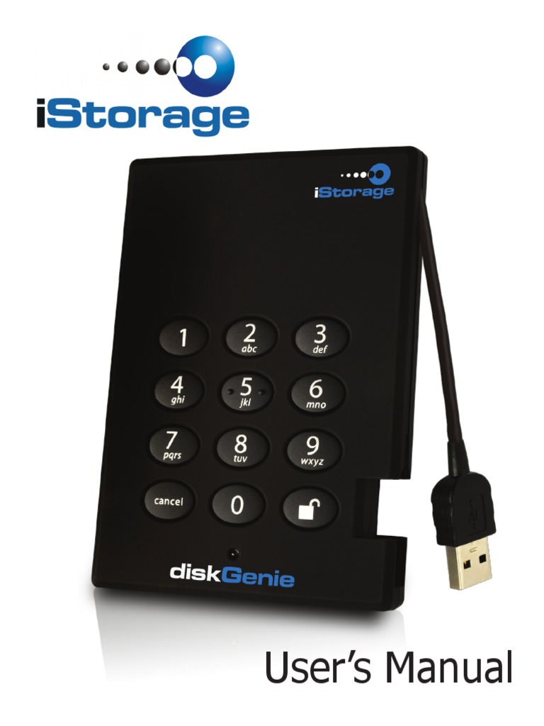 IStorage DiskGenie Manual | PDF | System Administrator | Password