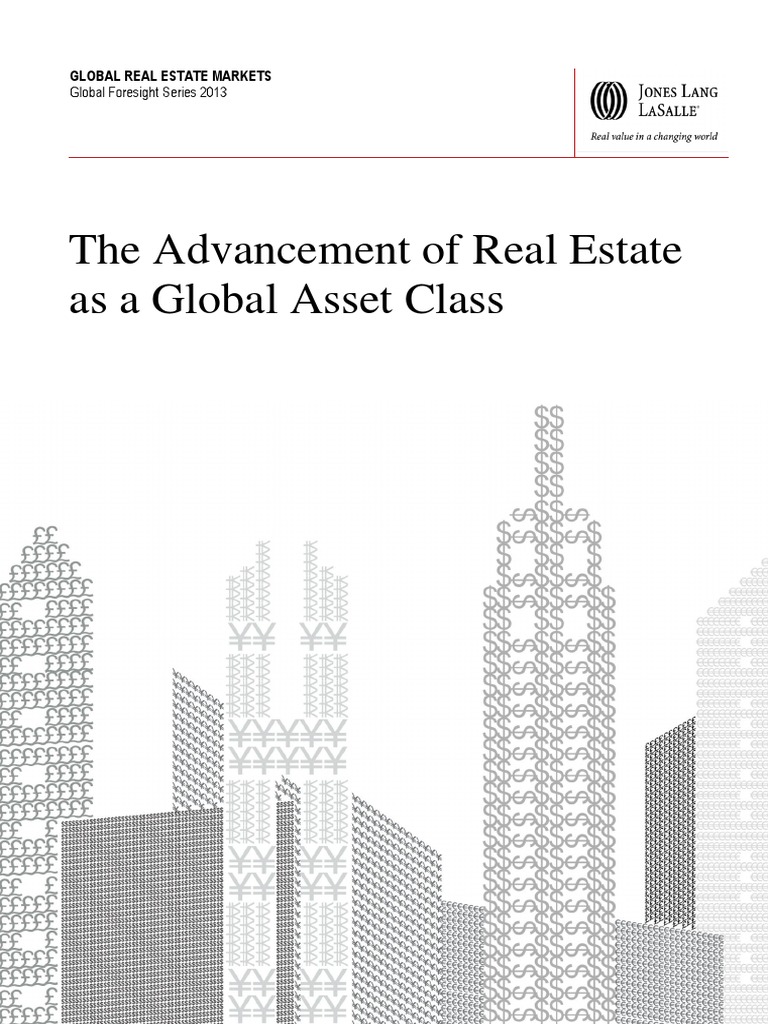 JLL Real Estate As A Global Asset Class | PDF | Asset Allocation ...