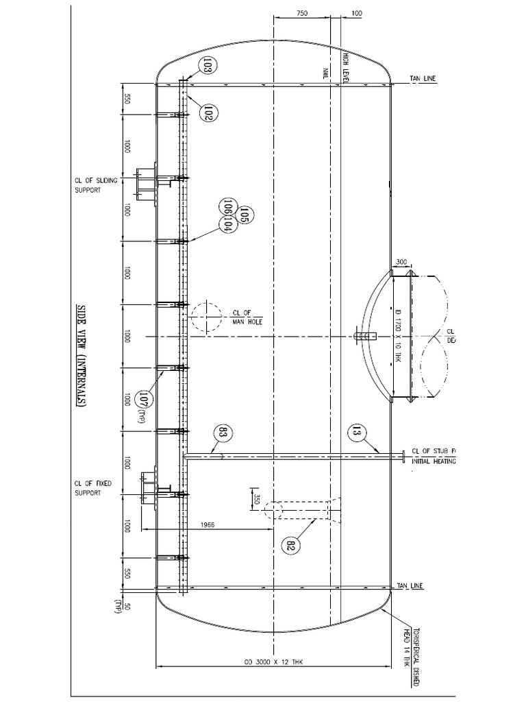 Storage Tank With Steam Sparger Pipe | PDF