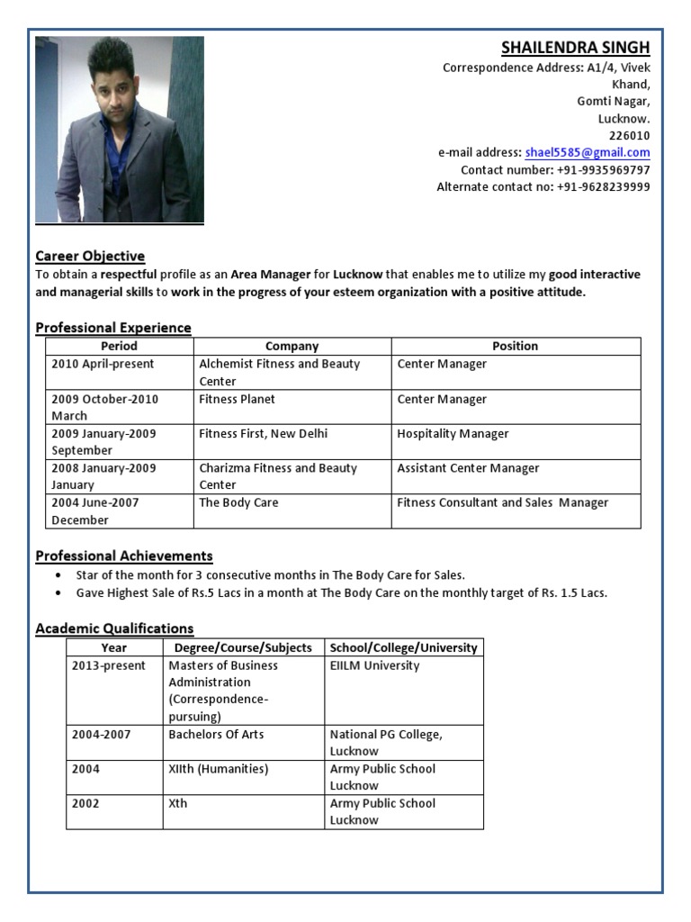 Shailendra Singh | PDF | Career & Growth
