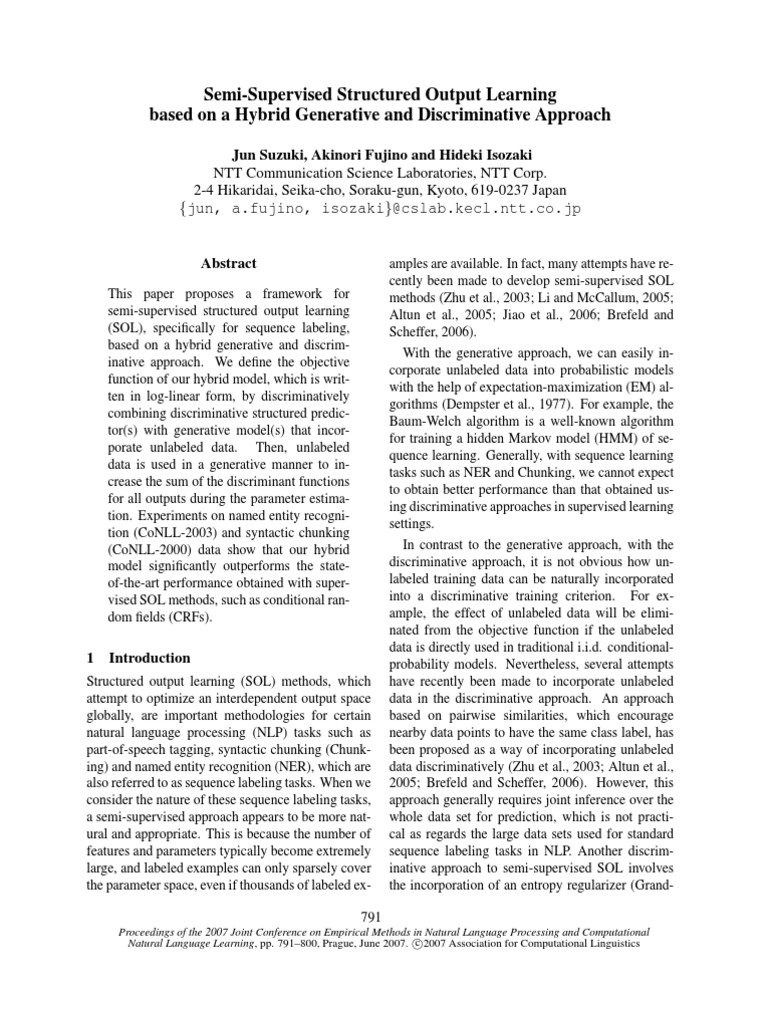 NLP Semi-Supervised Learning | PDF | Mathematical Optimization ...