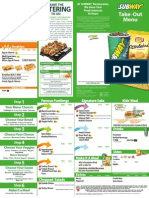 Subway Menu | PDF | Menu | Salad