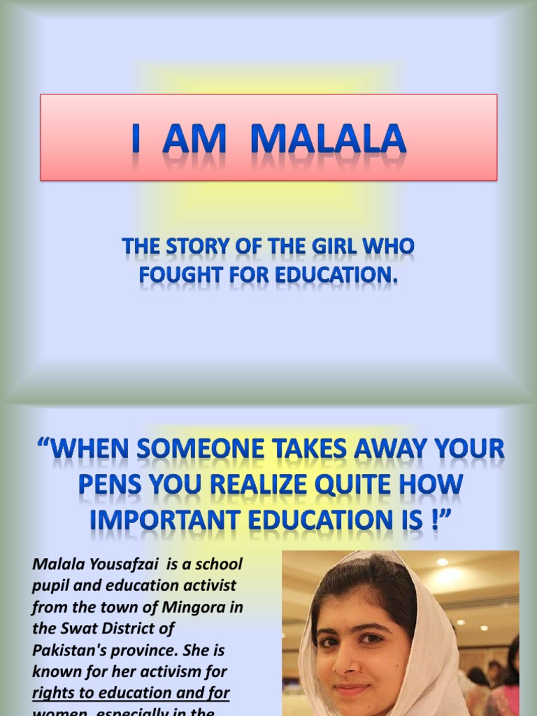 I Am Malala | PDF | Malala Yousafzai | Conflicts
