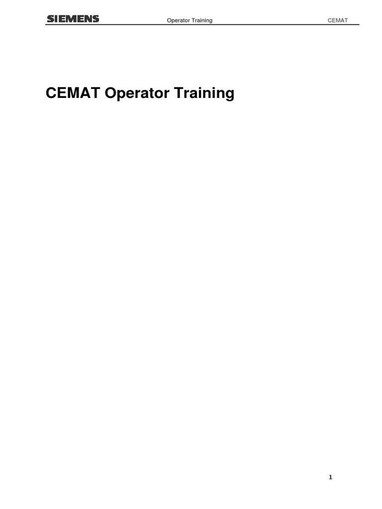 CEMAT Operator Interfac1 | PDF | Button (Computing) | Icon (Computing)
