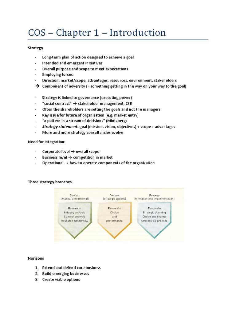 Exploring Strategy Framework Overview | PDF | Strategic Management ...