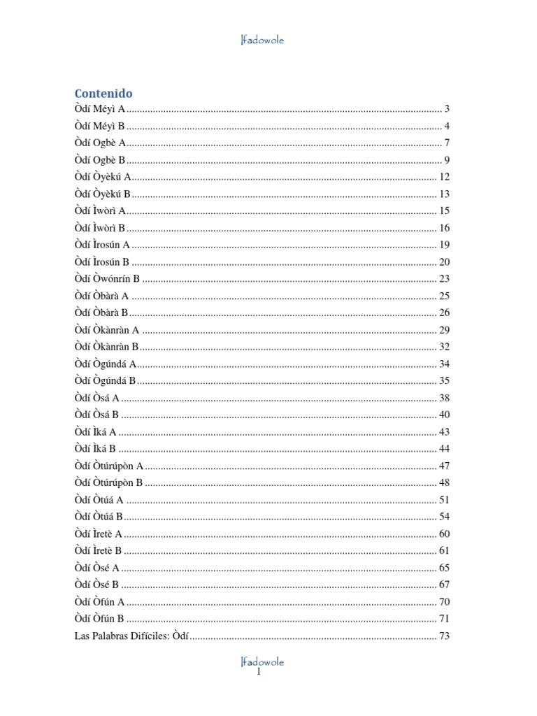 04 Òdí Book | PDF