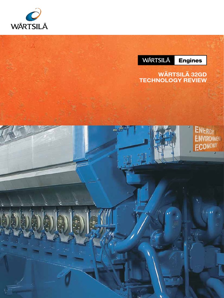 Wartsila o e w 32gd Tr | Internal Combustion Engine | Diesel Engine