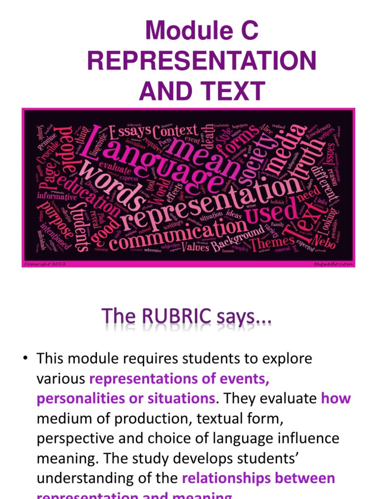 Representation and Text | PDF | Representation (Arts) | Audience