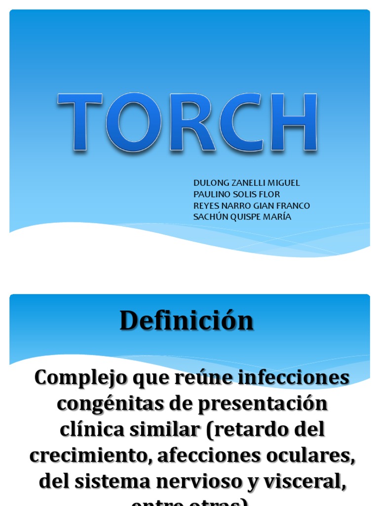 Exposición Torch | PDF | Virus | Infección
