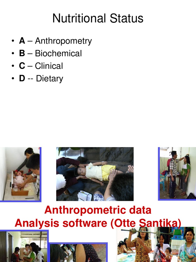 Anthropometric Analysis Using Ena For Smart Pdf Anthropometry