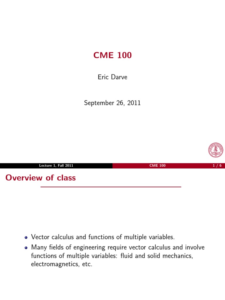 Introduction to Vector Calculus Concepts | PDF | Science & Mathematics ...