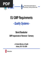 EFfCI GMP Guide Final 2017.2 | PDF | Iso 9000 | Quality Management System