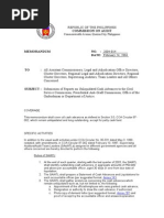 Annual Physical Inventory Memo Template | PDF | Inventory | Audit