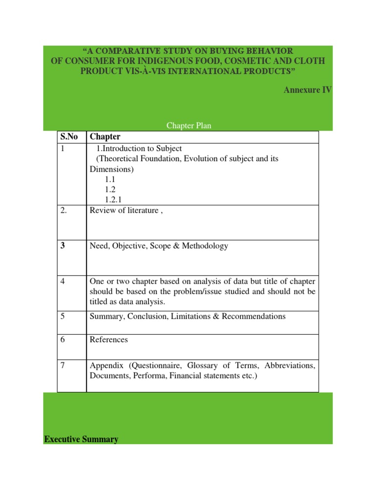 A Comparative Study On Buying Behavior of | PDF | Consumer Behaviour ...