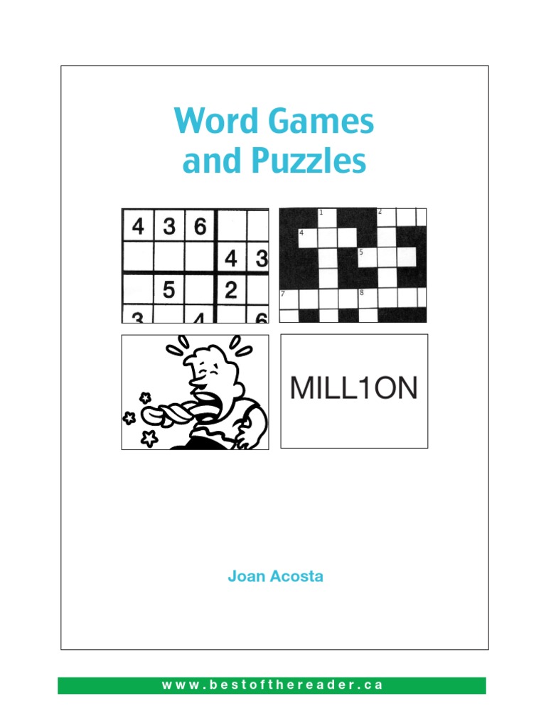 Word Games and Puzzles | PDF | Single Player Games | Leisure