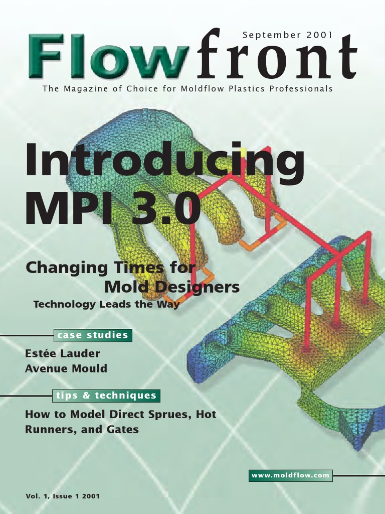 Flowfront 2001sep LR | PDF | Automation | 3 D Modeling