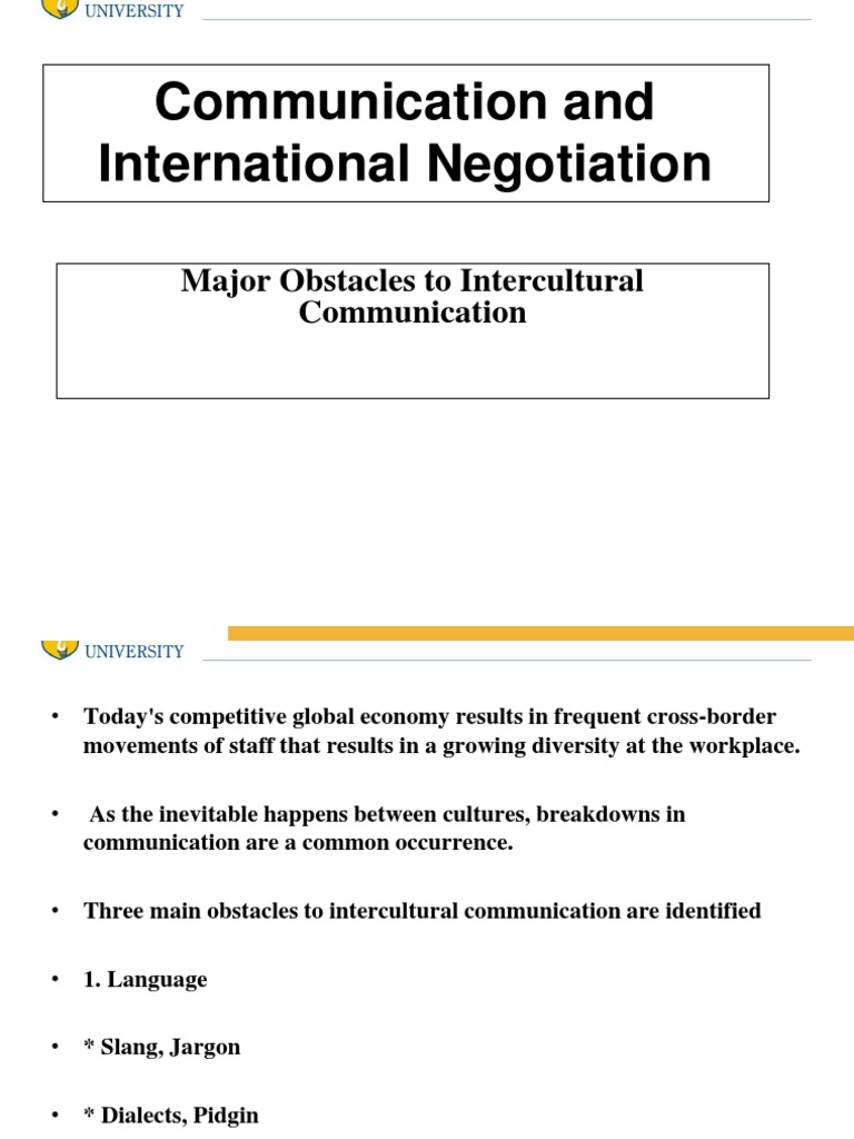 Overcoming Obstacles to Intercultural Communication: Language Barriers ...
