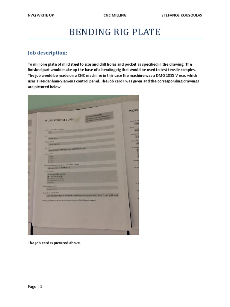 NVQ Witness Testimony Example | PDF | Numerical Control | Personal ...