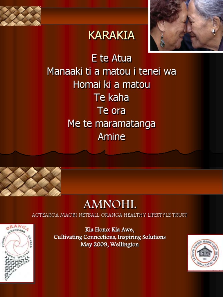 E Te Atua Manaaki Ti A Matou I Tenei Wa | PDF | Health Promotion | Māori