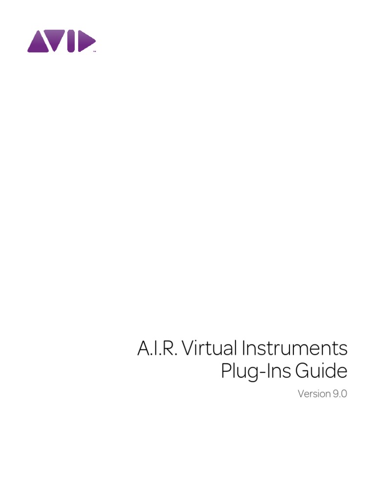 AIR Virtual Instruments | PDF | Synthesizer | Electronic Filter