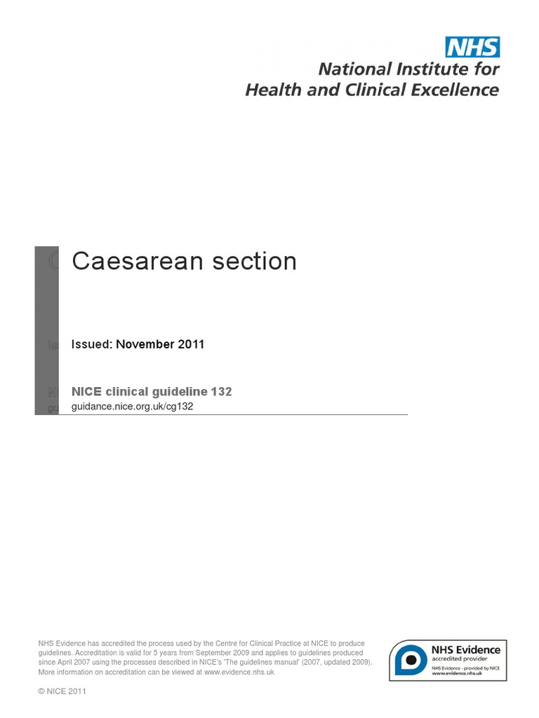 Caesarean Section:: November 2011 | PDF | Caesarean Section | Childbirth